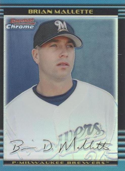 2002 Bowman Chrome - Brian Mallette #248 Refractor /500 (RC) for sale ...