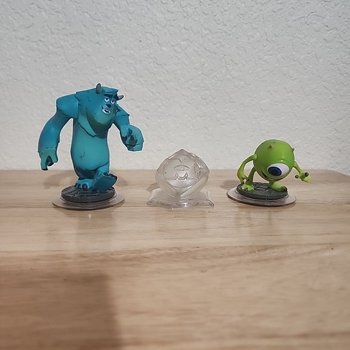 Set 3 Disney Infinity Monsters Inc: Sully Sullivan / Mike Wazowski ...