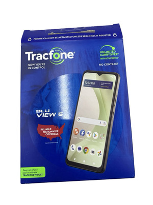 NEW- OPEN BOX - TracFone - Blu View 5 - 64GB - Smartphone - B160V | eBay