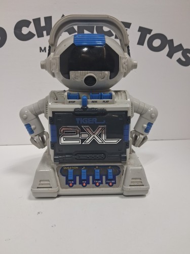 Tiger 2 XL Robot Vintage 1992 Talking Robot Cassette Player - Tested | eBay