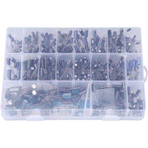 500pcs Electrolytic Capacitor Set Essential set for Electronics ...