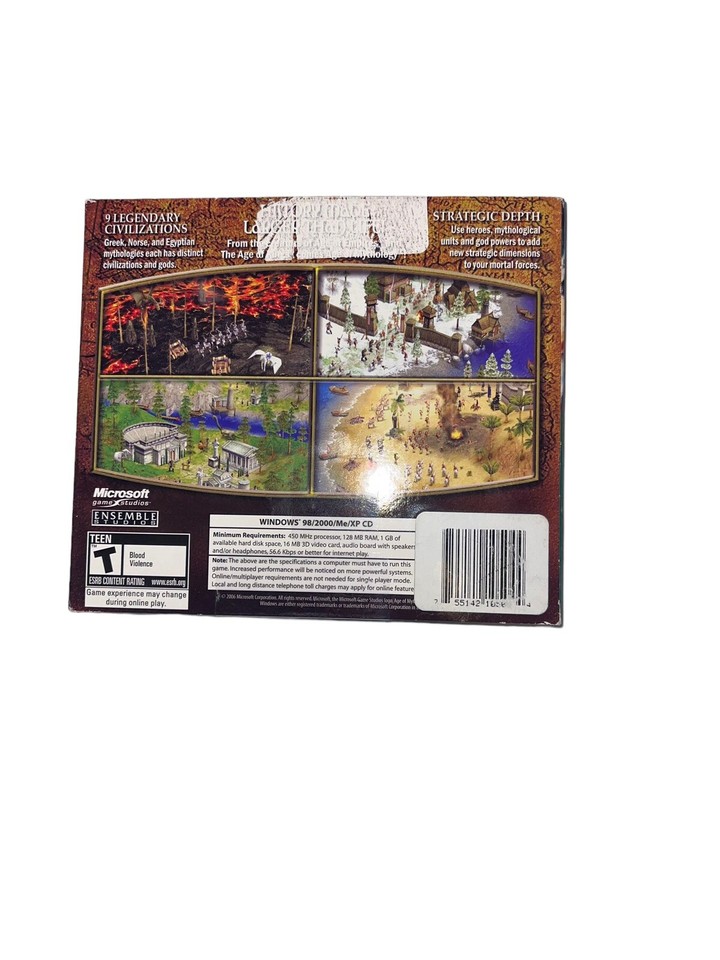 Age of Mythology: Game of the Year Edition; PC | eBay