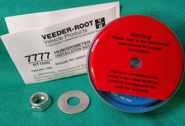 Veeder Root Hubodometer Tractor Trailer Odometer 520 Revs 0777717-520 ...