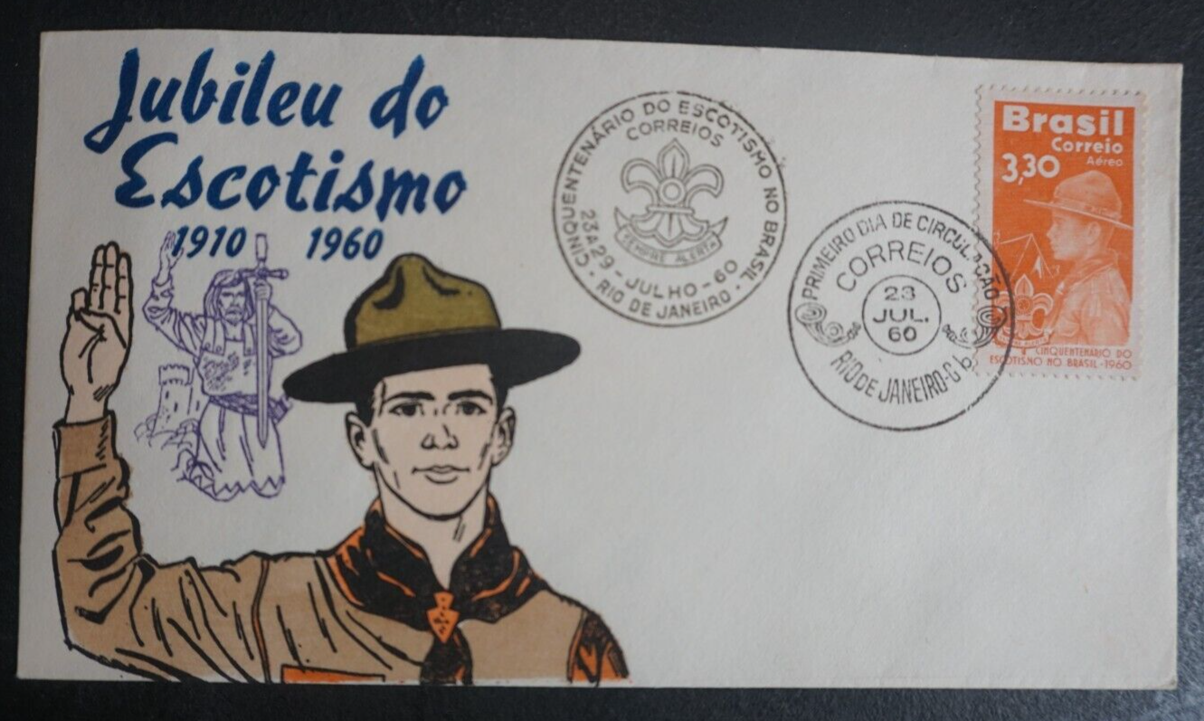 Brazil 1960 Boy Scouts First Day Cover | eBay