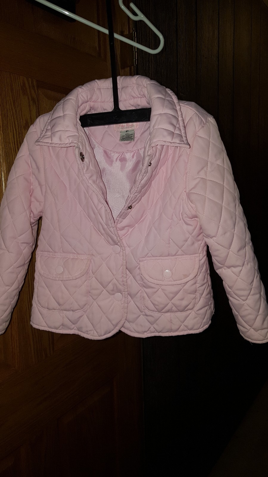 Girls Pink Fall Jacket sz 4t | eBay