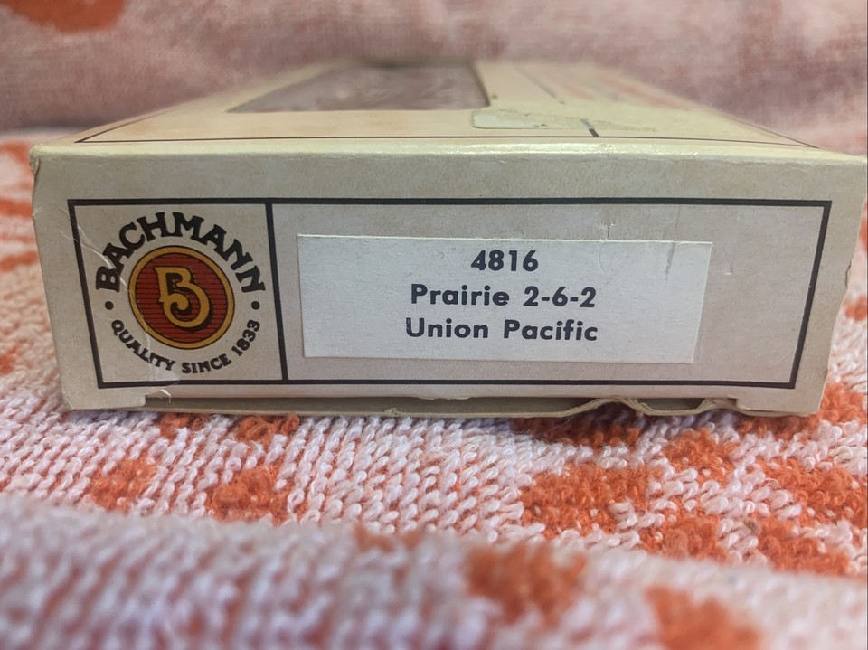 Bachmann N scale 2-6-2 Prairie Locomotive Union Pacific 119 NIB 4816 ...