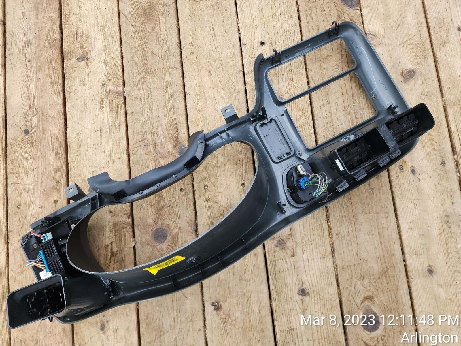 98-04 S10 BLAZER SONOMA JIMMY GAUGE CLUSTER RADIO DASH BEZEL HEADIGHT ...