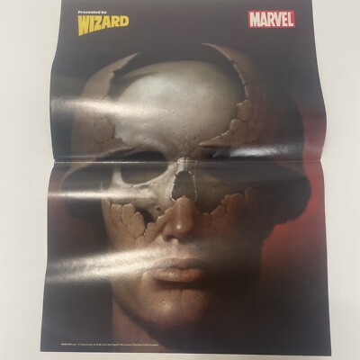 Vintage 90s double sided Wizard poster Marvel Comics Marvel The ...