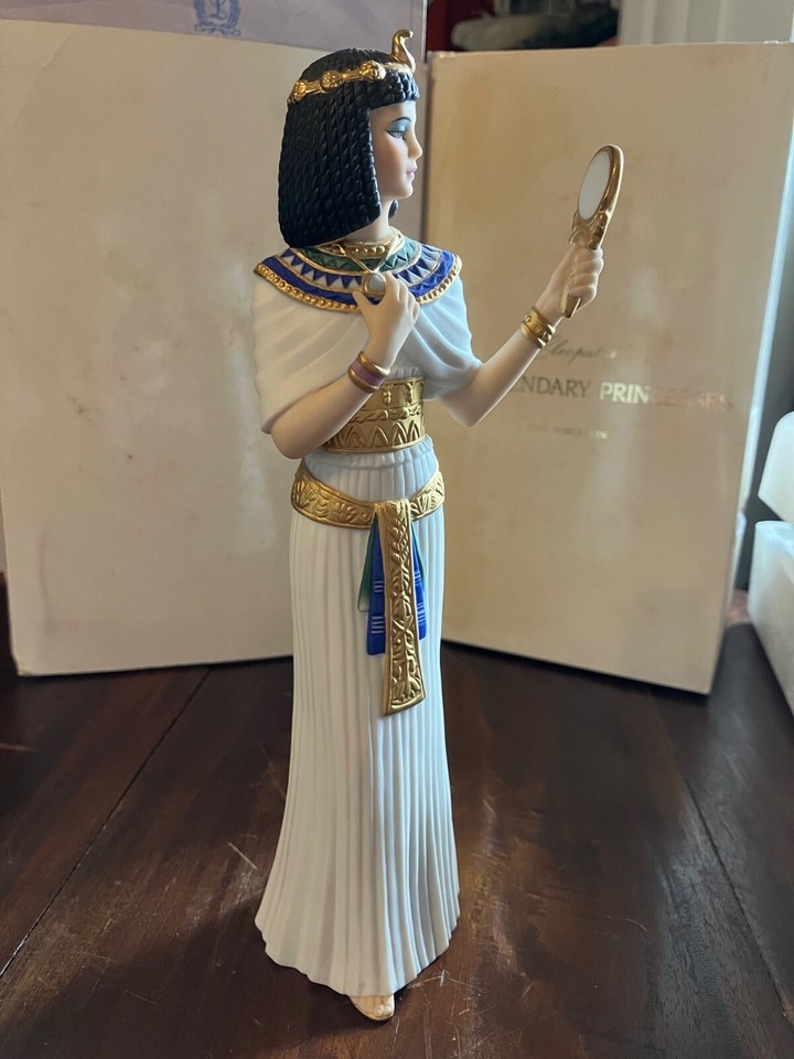 Lenox Cleopatra Porcelain Figurine MINT Legendary Princess w/Box and ...