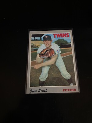 Jim Kaat 1970 Topps NRMT-EXMT Twins 75 | eBay