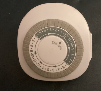 Woods 16ULD/3A Power Outlet Timer - White | eBay