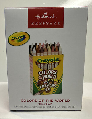 2023 Hallmark Keepsake Crayola Colors Of The World Ornament | eBay