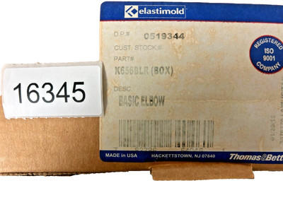 Elastimold Thomas & Betts K656BLR Basic Elbow | eBay