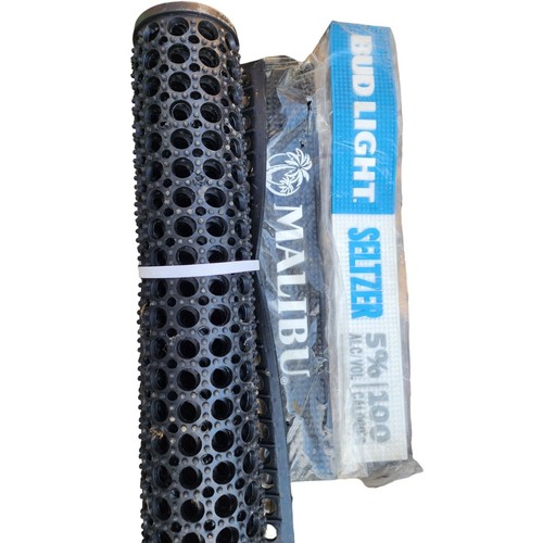 Bar Floor Mat and Bar Spill Catcher Mats Bud Light and Malibu | eBay