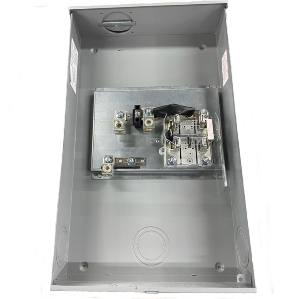 Siemens Talon 44704-82PP. 400 amp . Amp meter base. 600 VAC. 1 phase ...