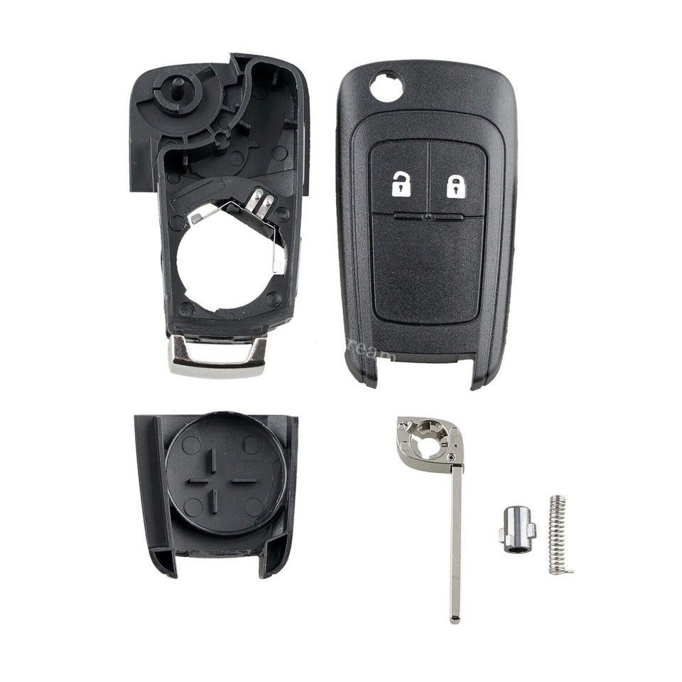 For Vauxhall Opel Corsa Combo Astra Meriva 2B Flip Car Key Fob Case ...