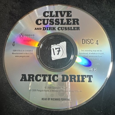 Clive Cussler and Dirk Cussler - Arctic Drift Audio CD 2008 Disc #4 | eBay