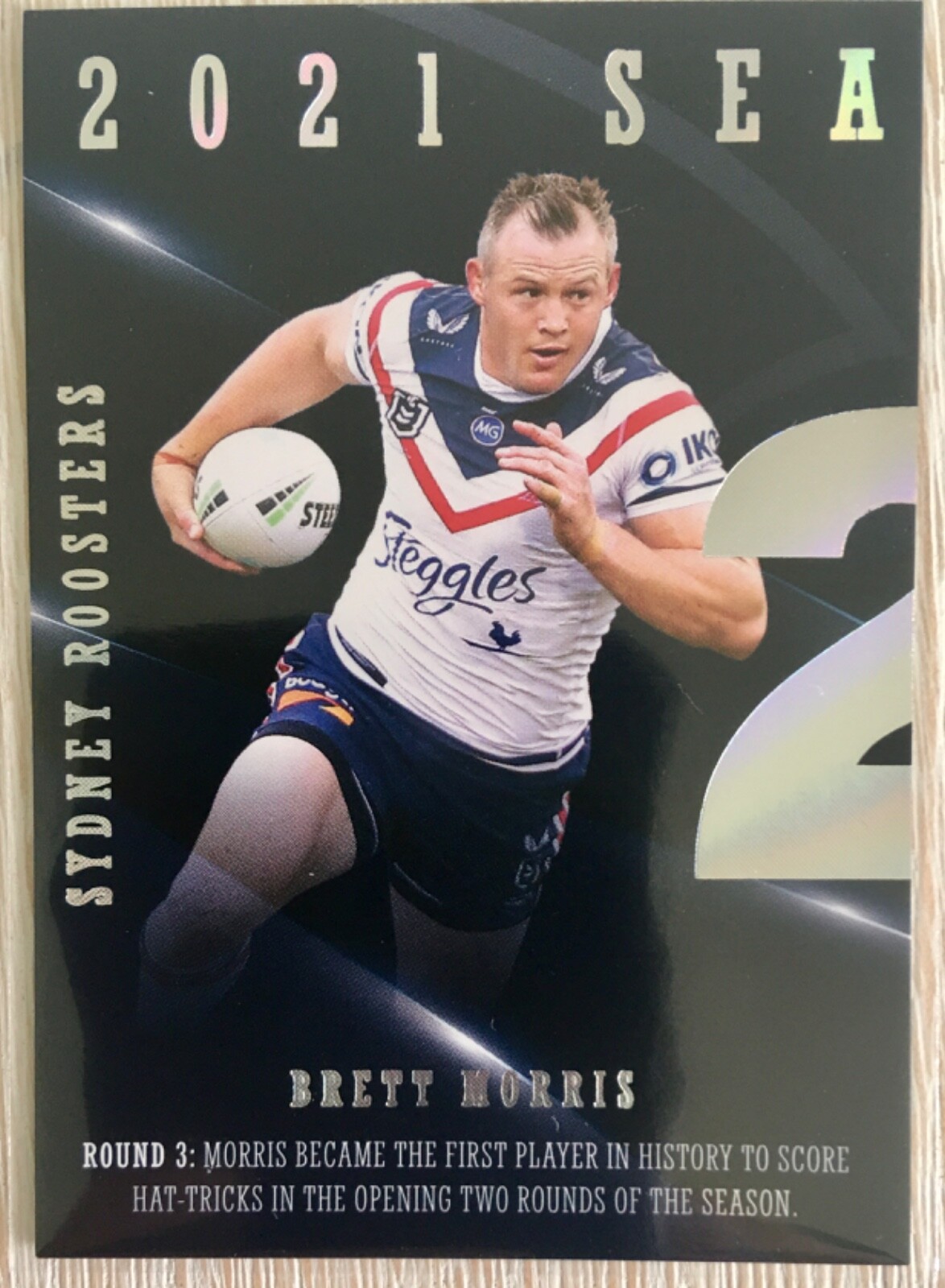 2022 NRL TRADERS SEASON TO REMEMBER INSERT CARDS - ADAM REYNOLDS & BRETT MORRIS | eBay