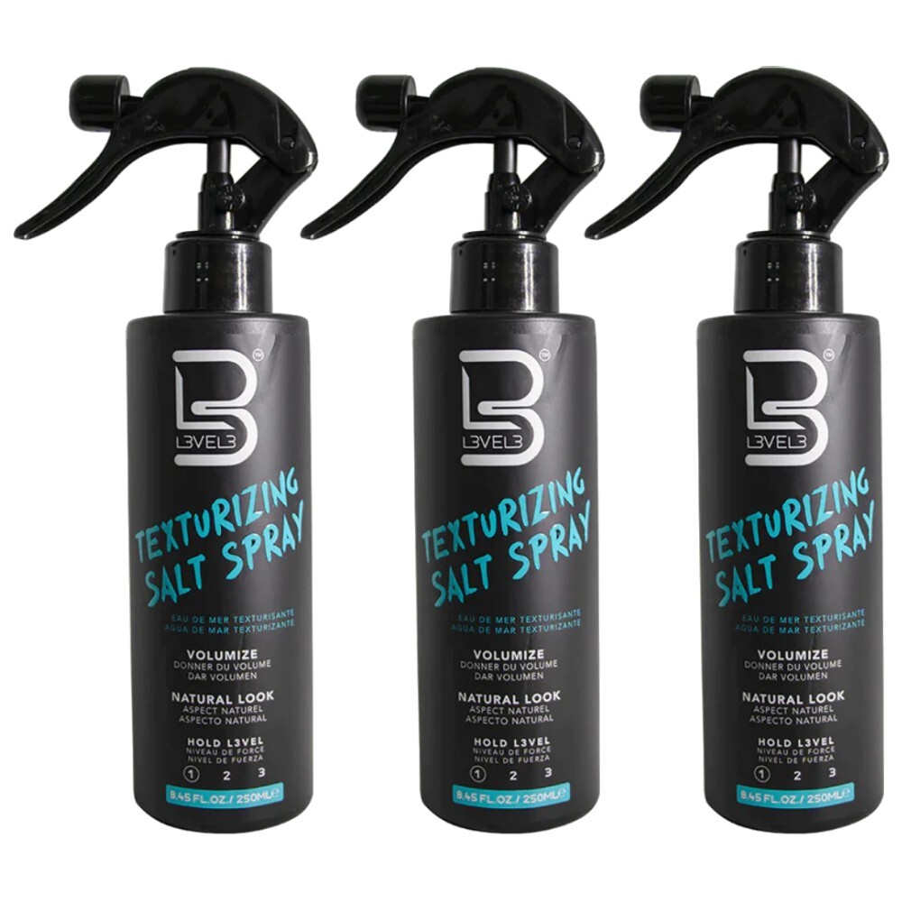 L3VEL3 Texturizing Sea Salt Spray (3 Pack) | eBay