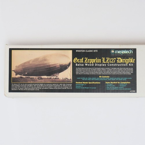 Megatech LZ127 Graf Zeppelin 1/300 MTC7000 31" Long Wooden Kit New ...