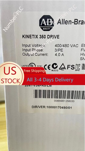 2097-V34PR5-LM /A Kinetix 350 Servo Driver New Factory Sealed AB 2097 ...