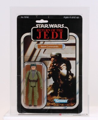 Vintage 1983 Star Wars Rebel Commando Figure - Kenner - 65 Back MOC | eBay