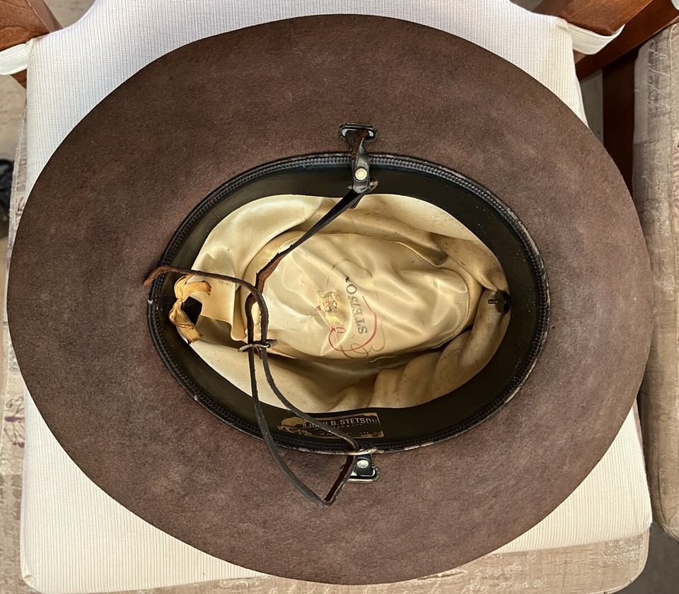 Vintage PA Game Commission Officer / Trooper Hat Stetson 3x Beaver Size ...