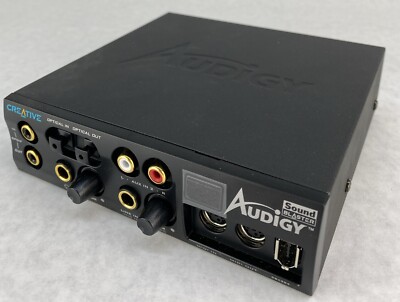 Creative Labs SB0110 Audigy Sound Blaster External Drive MIDI FireWire ...