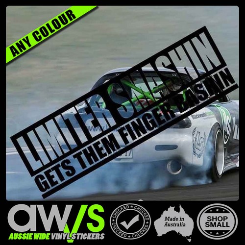 Drift Sticker Decal Limiter Smashin For Drifting Jdm Burnout Hoon ...