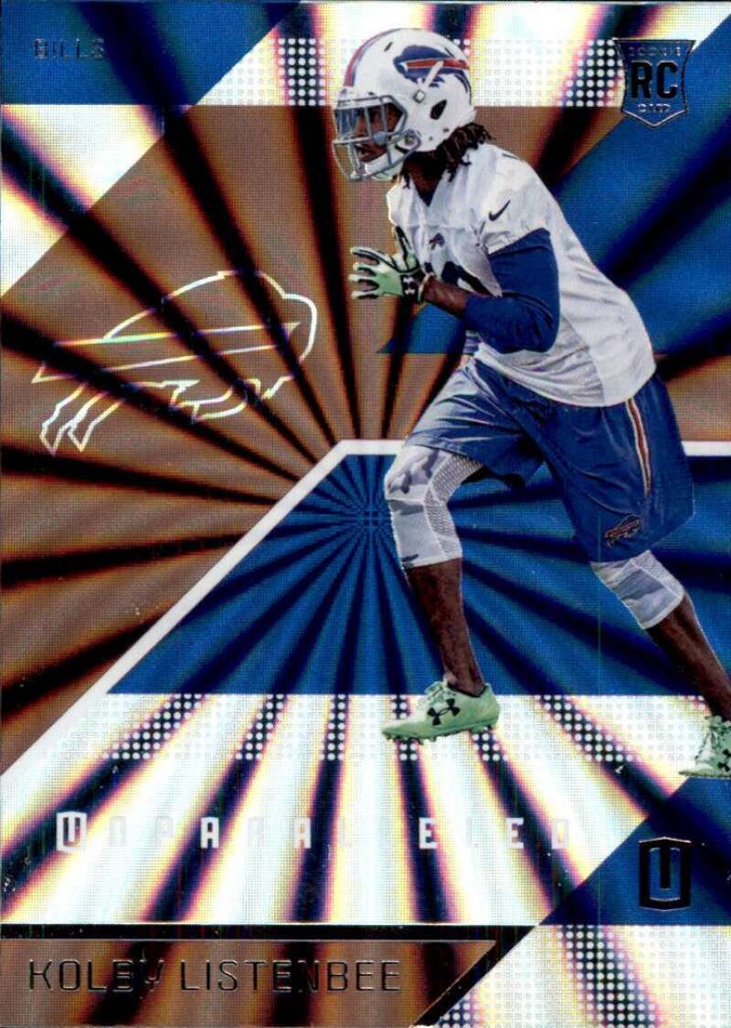 2016 Panini Unparalleled Rookie #178 KOLBY LISTENBEE RC Rookie Bills | eBay