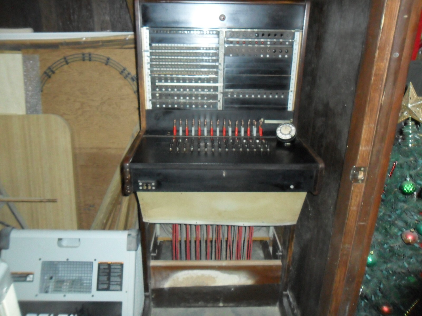 ANTIQUE WESTERN ELECTRIC TELEPHONE SWITCHBOARD CONSOLE 1930'S | eBay