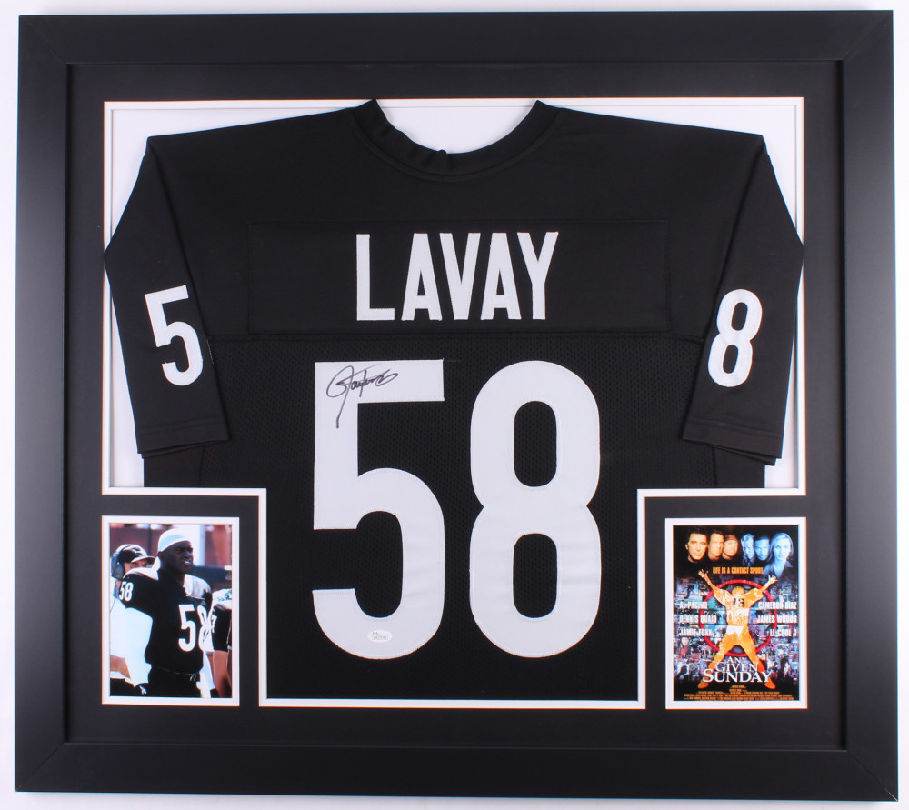 Lawrence Taylor Signed "Any Given Sunday" Luther Lavay 31x35 Framed ...
