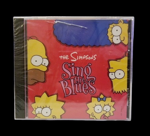 The Simpsons Sing the Blues CD 1990 Geffen New Sealed (Crack On Jewel ...