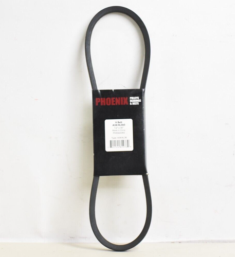 Phoenix A34/4L360 V-Belt - 1/2in x 36in | eBay