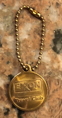 1970S Exxon Travel Club Gasoline/Oil Keychain | eBay