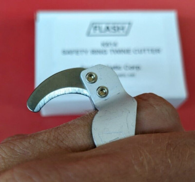 12 (ONE DOZEN) Ring Knife, Yarn Twine Thread Cutter - SIZE 14 | eBay