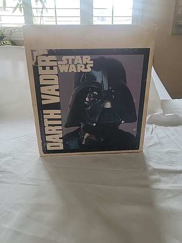 Vintage 1977 Star Wars Don Post Darth Vader 2 Piece Mask / Helmet ...