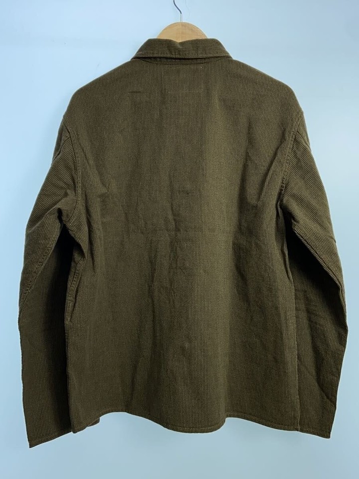 RRL Ralph Lauren Stripe Twill Utility Jacket Cotton Khaki Size L | eBay