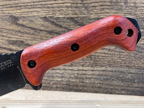 Handles for Kabar/Becker BK2 thru BK32, Padauk #2 | eBay