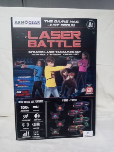 ArmoGear Infrared Laser Battle Tag, 4 PLAYER SET OF 4 GUNS & 4 VESTS, New | eBay