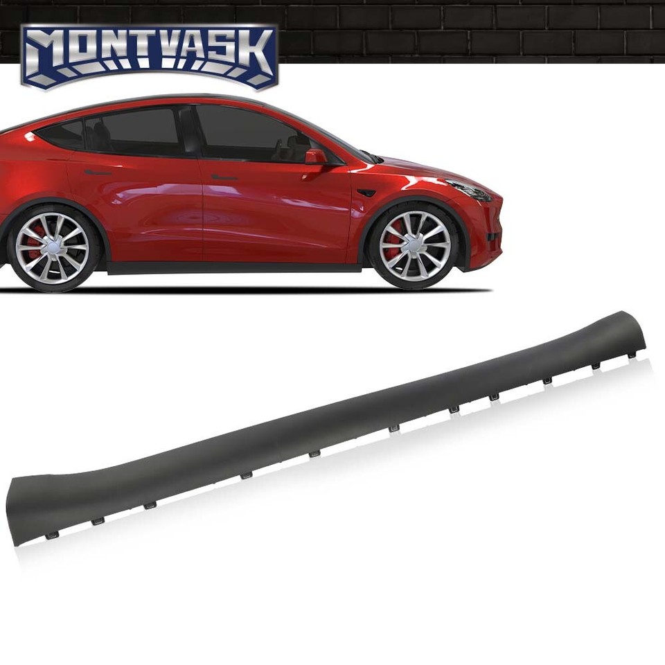 Right Side Molding Skirt Lower Rocker Cover 1497744-00-C Fit For Tesla ...