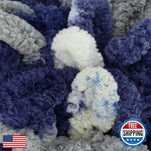 JubileeYarn Fun Finger Loops Yarn - Jumbo Polyester - Team Spirit ...
