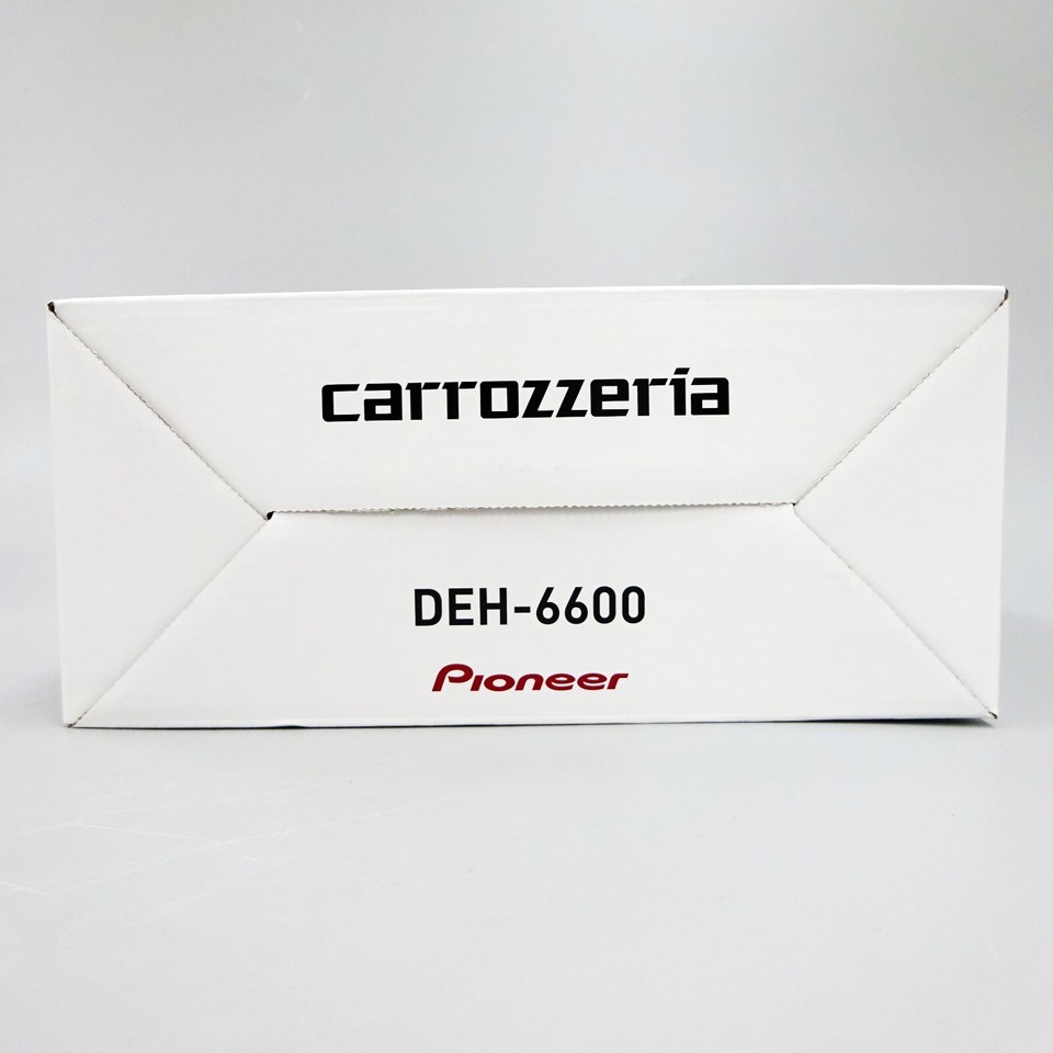 Carrozzeria Pioneer Car audio 1DIN CD USB Bluetooth DEH-6600 Smartphone ...