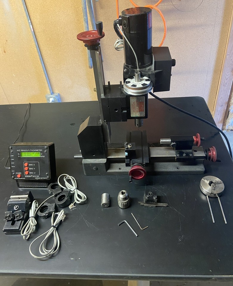 SHERLINE 4100-Combination Lathe And Milling Machine Metric | eBay