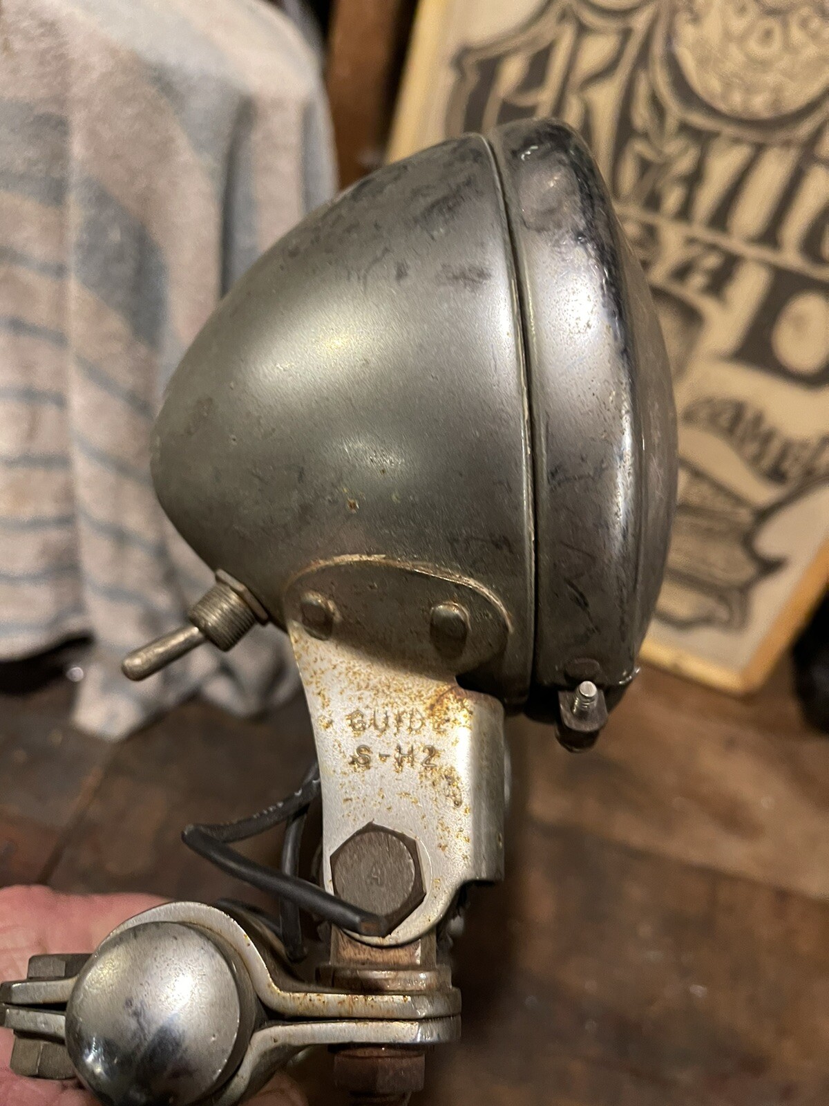 Harley-Davidson Vintage Guide S-H2 Spot Lights Knucklehead Panhead Bar ...