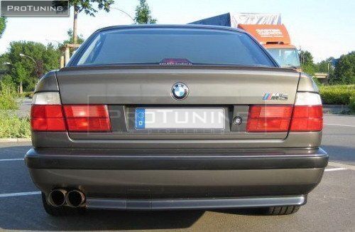 M Sport Rear Trunk lid M5 Lip Spoiler trim wing cover for BMW E34 ...