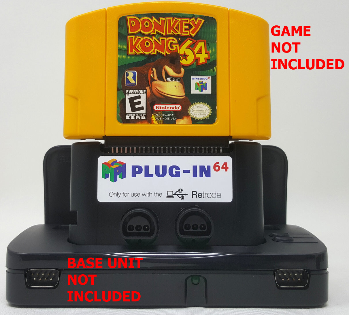 New Nintendo 64 N64 Adapter WITH CONTROLLER PORTS for Retrode Cart ...