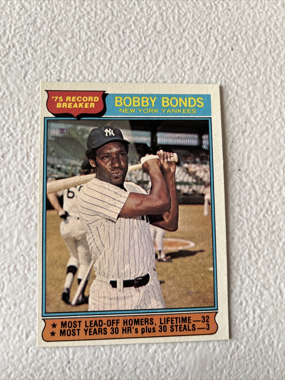 1976 Topps - '75 Record Breakers #2 Bobby Bonds | eBay