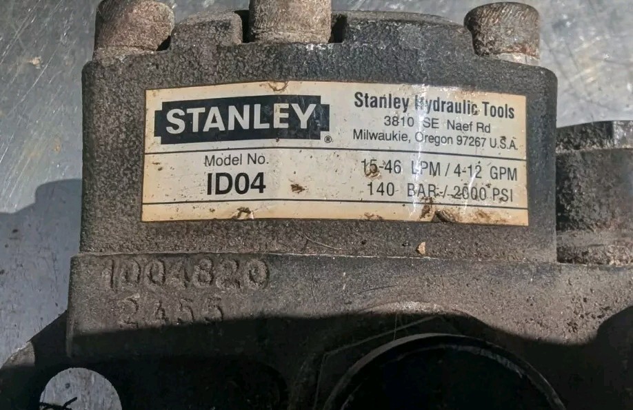 Stanley ID04 Hydraulic Impact Drill/Wrench | eBay