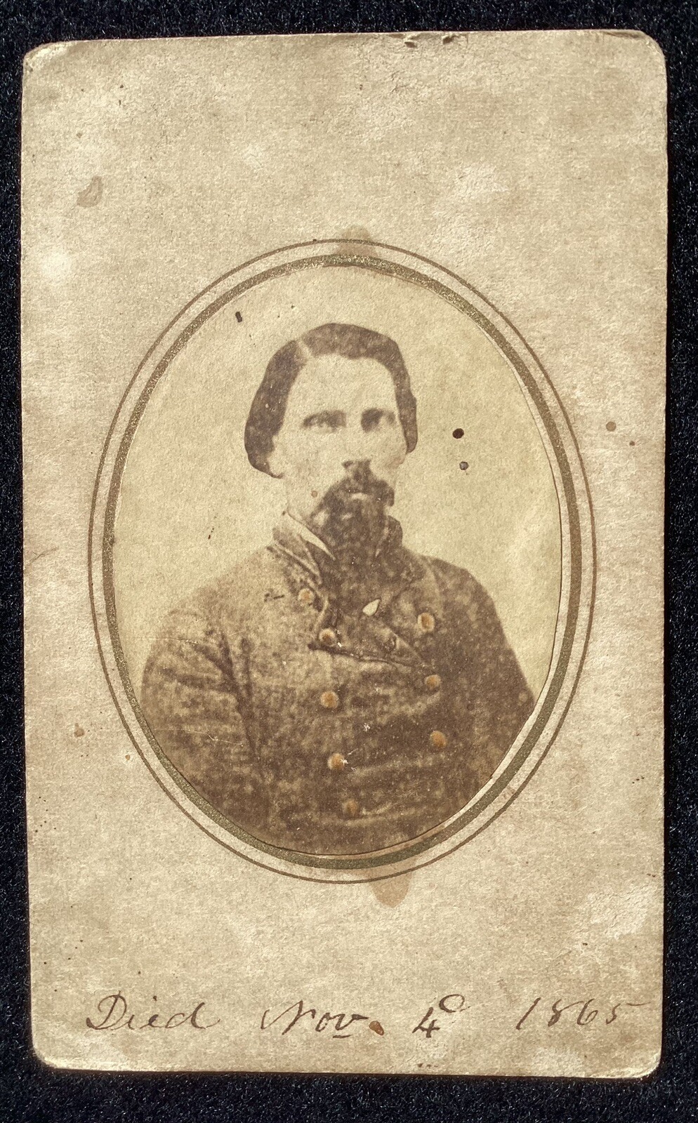 CDV Of Confederate Officer | eBay